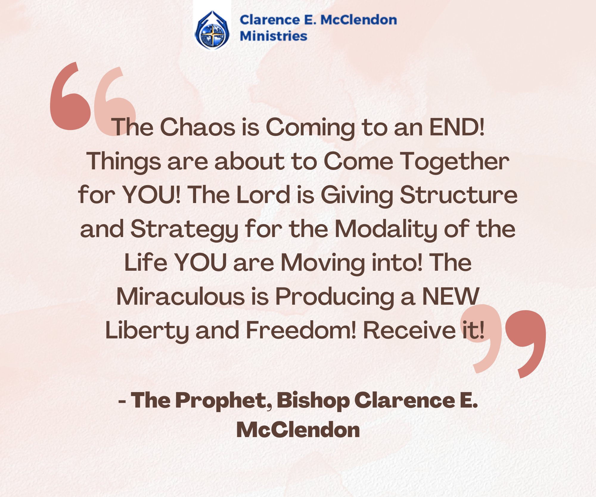 Bishop Mcclendon Quotes Bishop Clarence E.... Bishop Clarence E.