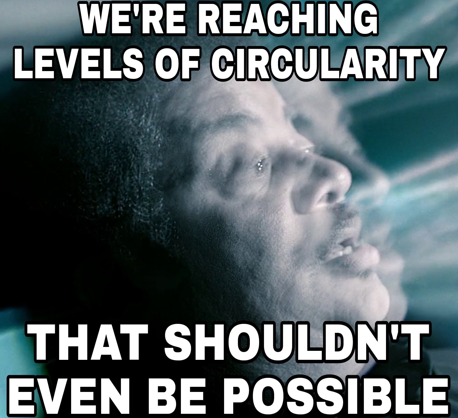 Tomas Bogardus on Twitter: "We're reaching levels of circularity that shouldn't even be possible ...