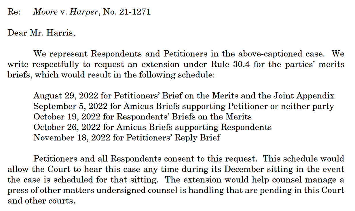 Hansi Lo Wang (he/him) on Twitter: "NEW: Lawyers on both sides of Moore v. Harper — the ...