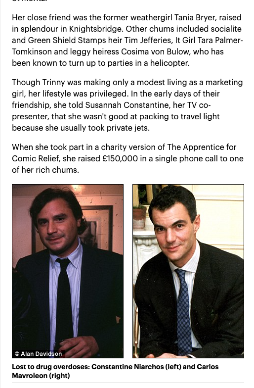 Ghislaine Maxwell's first serious boyfriend: Count Gianfranco Cicogna ...
