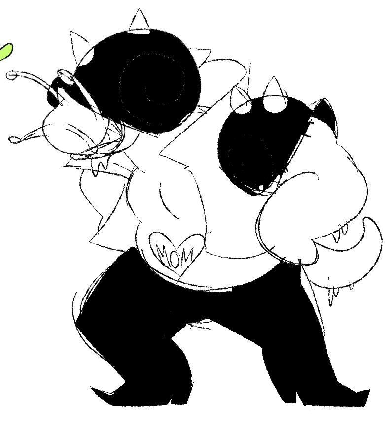 「Germ the snail. Thing 」|funktoon⭐ (comms open!)のイラスト