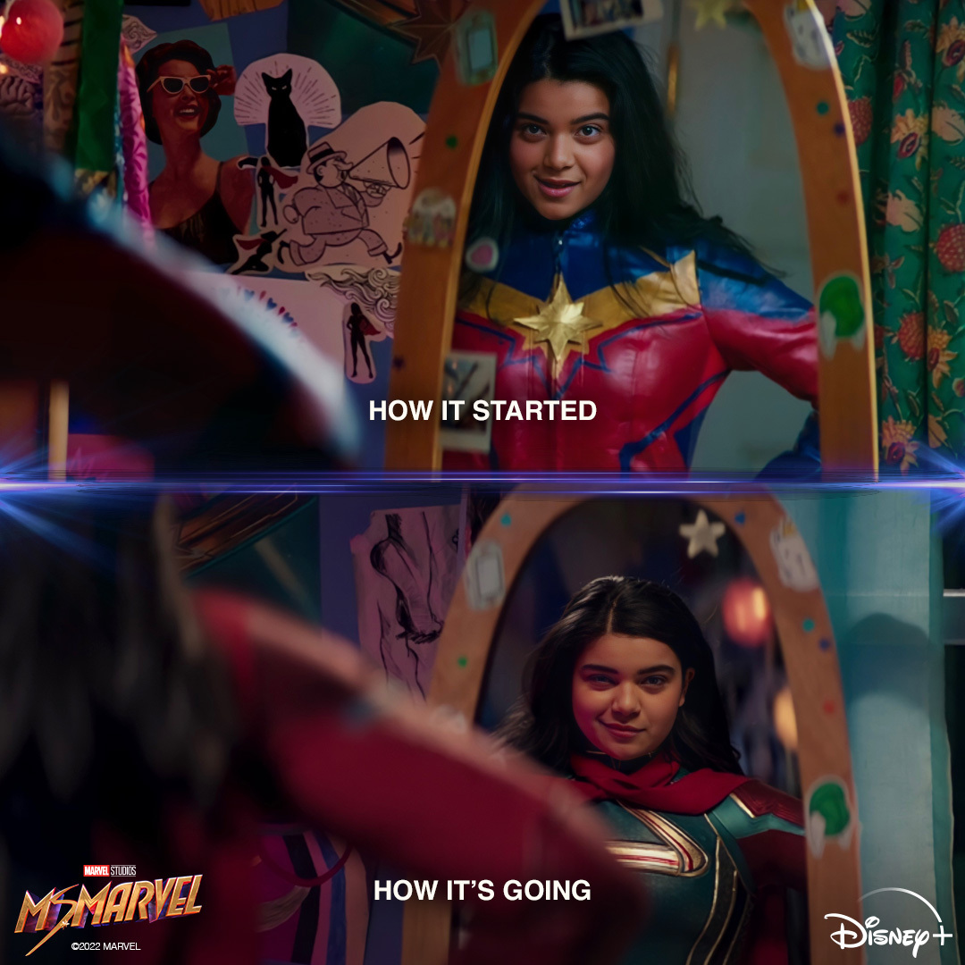 Marvel Studios on Twitter: "How it started 🌟 How it's going ⚡️ All episodes of Marvel Studios' # ...