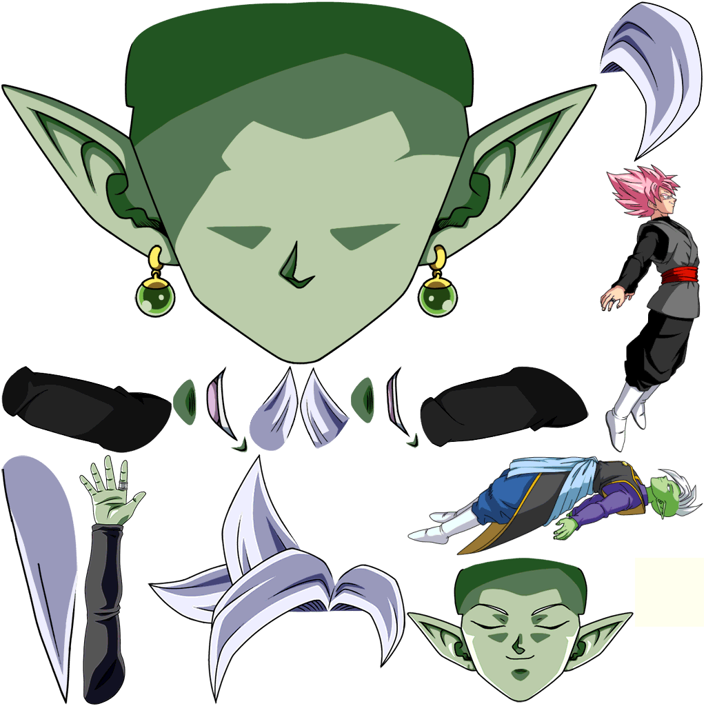 Dokkan Assets (DBZ Assets) #RIPGachaTalks on Twitter: "INT Fusion Zamasu LR Animated Card Art ...