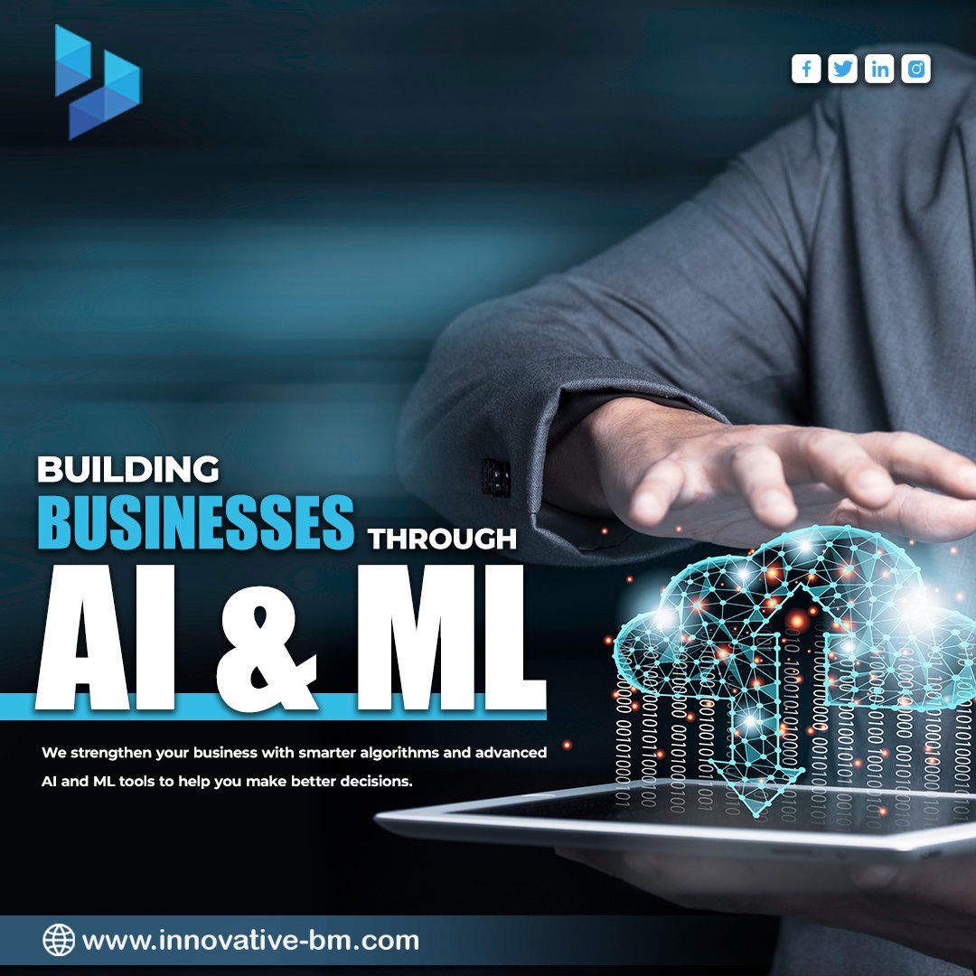Innovative Bm on Twitter: "We strengthen your businesses with smarter algorithms and advanced Ai ...