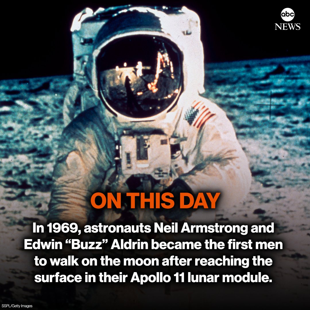 ON THIS DAY: In 1969, astronauts Neil Armstrong and Edwin “Buzz” Aldrin ...