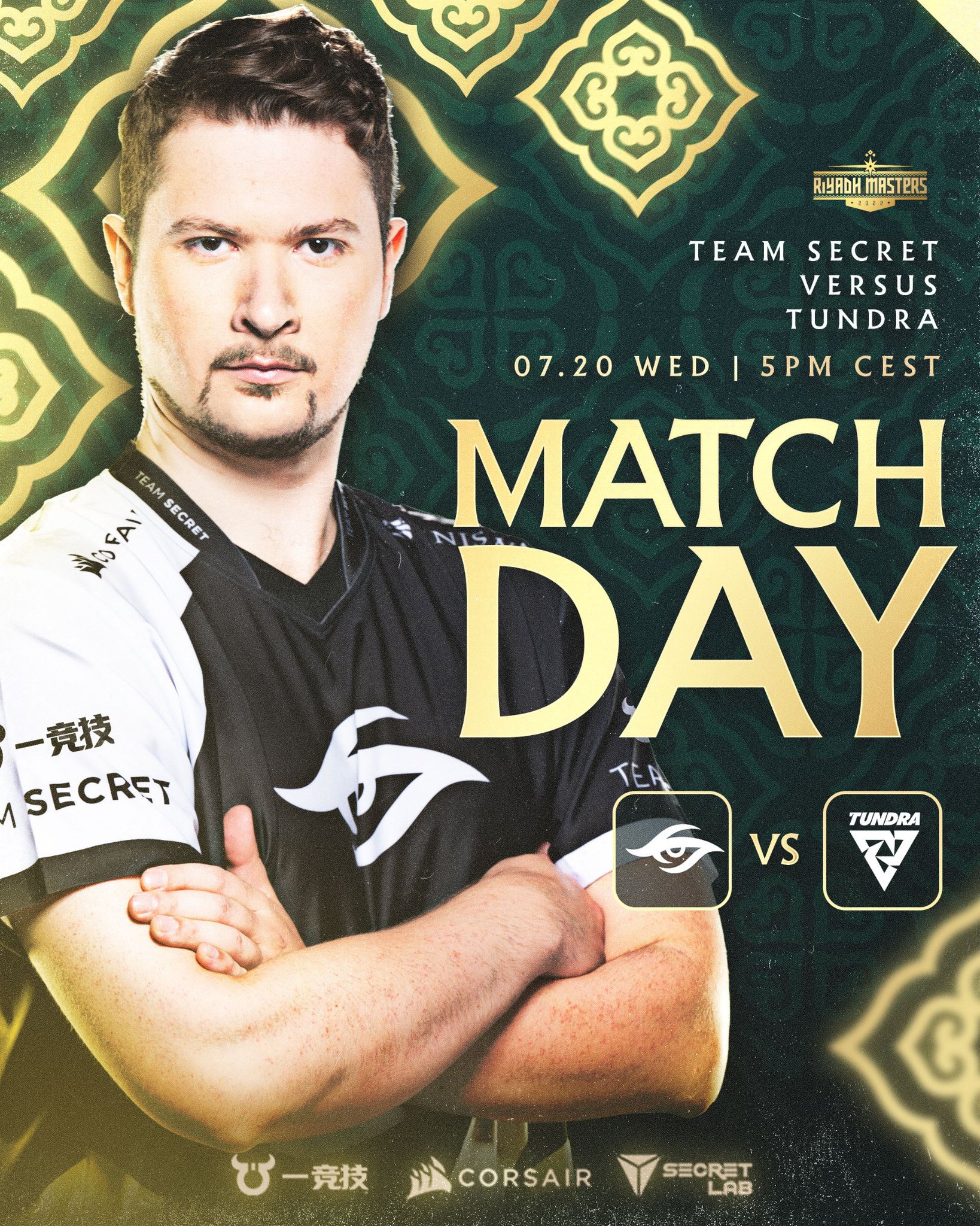 Team Secret @ #TI11 on Twitter: "Welcome to Riyadh, you're playing the #1 team in EU, enjoy your ...