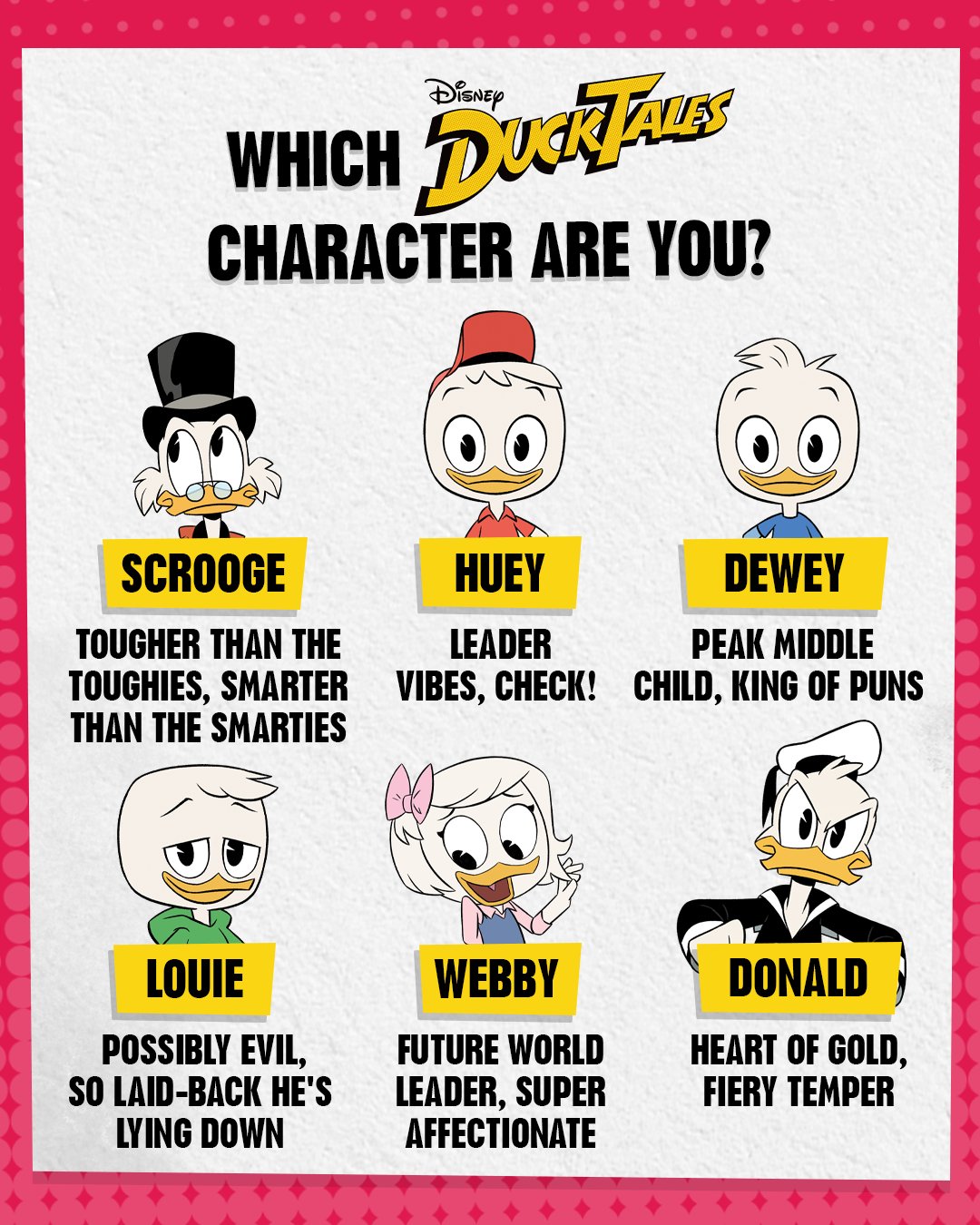 Ducktales Characters Names