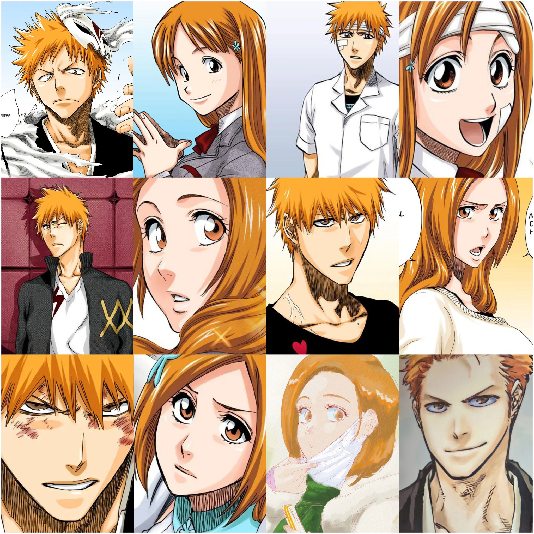 Bleach Orihime And Ichigo