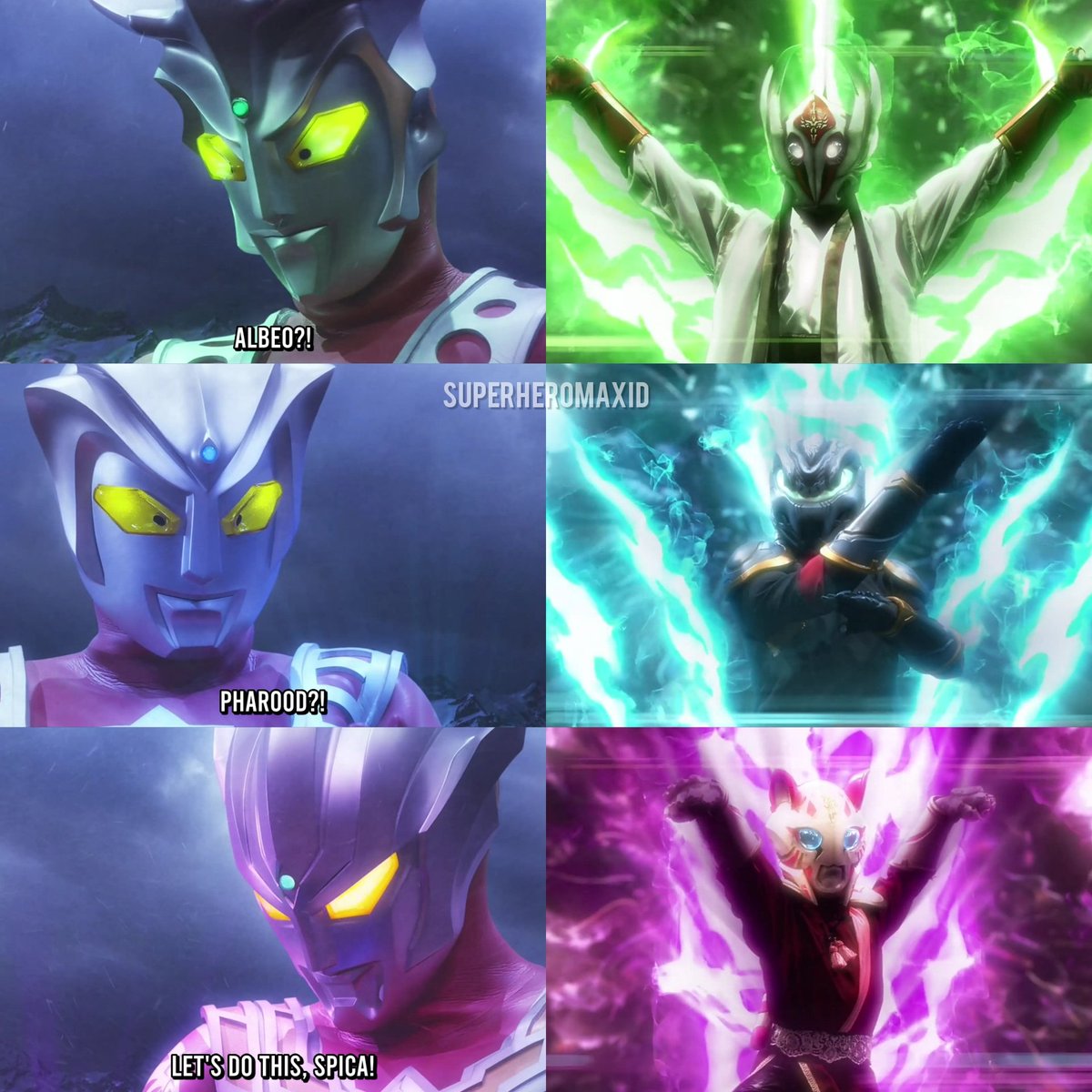 Kekuatan para master Cosmo Beast Style di The Destined Crossroad, rekan ...