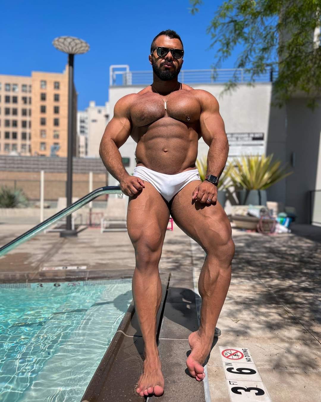 MuscleColtStar (MCS) 54K ️ Thanks on Twitter: "Hot Renan Santos in white Speedo 😍🤤🤤 ️ https://t ...