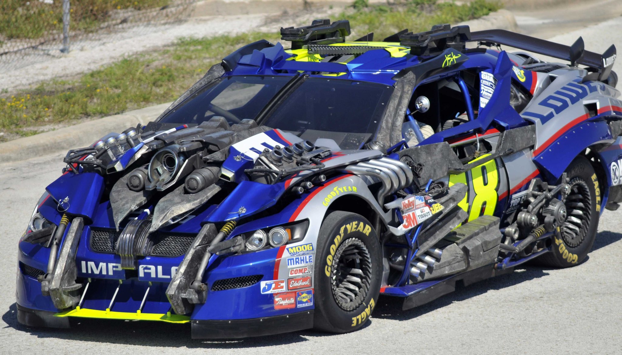 Transformers 3 Race Cars