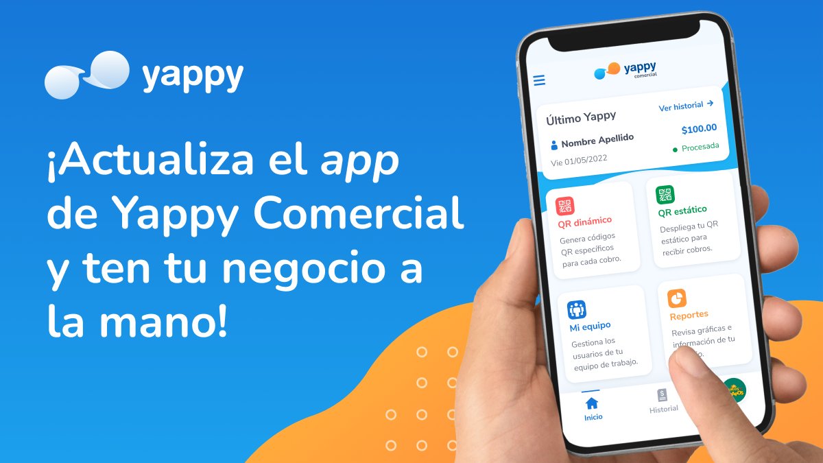 Banco General on Twitter: "¡El nuevo app de Yappy Comercial ya está aquí! 📲 Descarga la ...