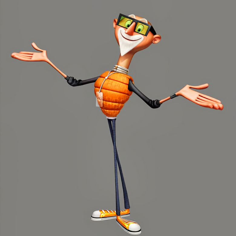 「Chester V from Cloudy With a Chance of M」|Daily Clone Highのイラスト