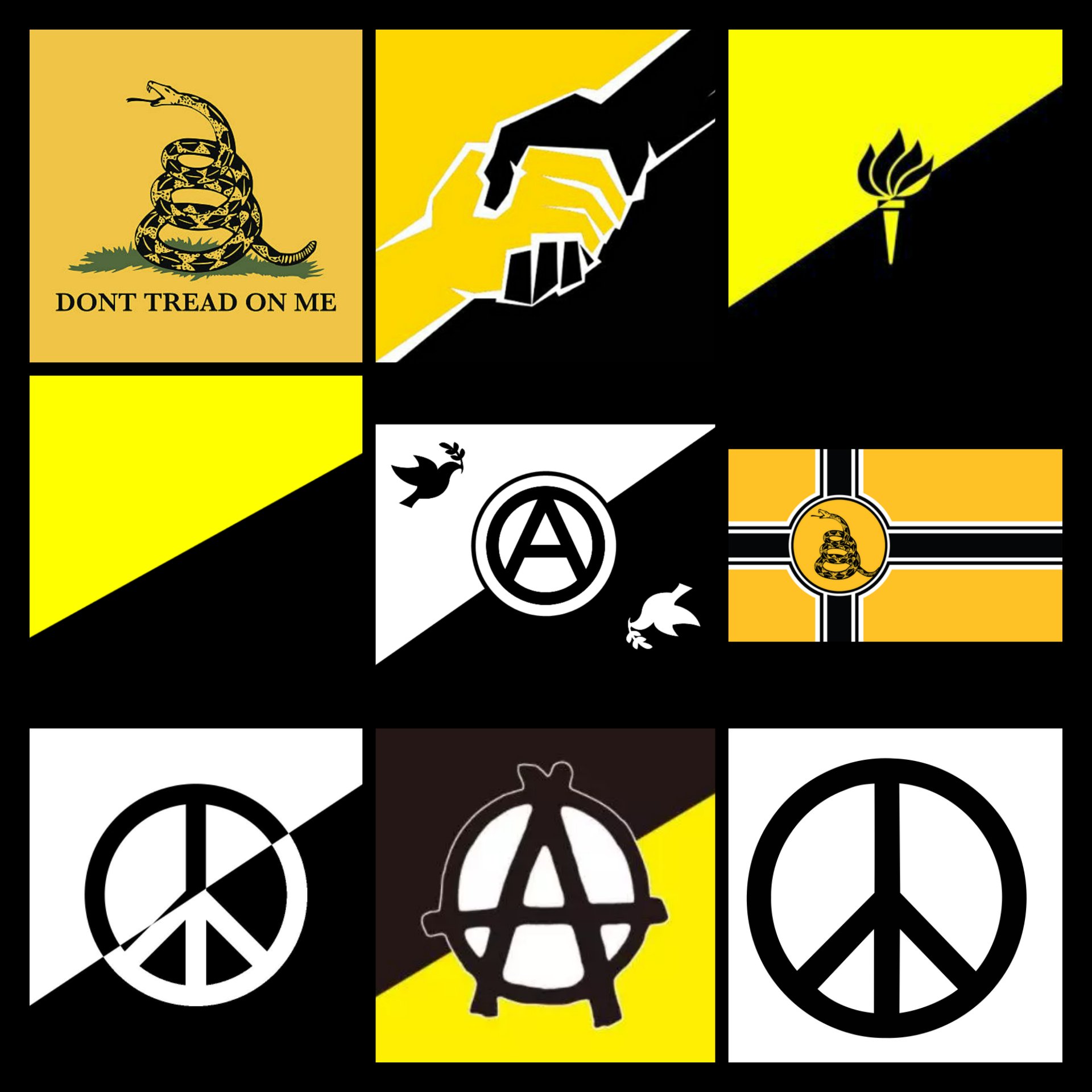 Anarcho Capitalism Symbol