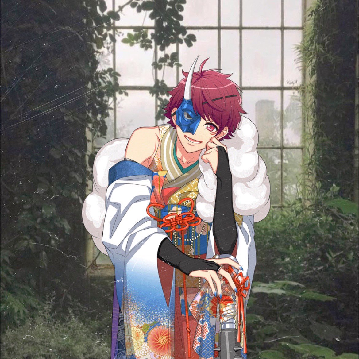 Sakuya Sakuma 🌸 ia on Twitter: "Ah... itu benar. Topeng yang jatuh pads tempatnya, kuku tumbuh ...