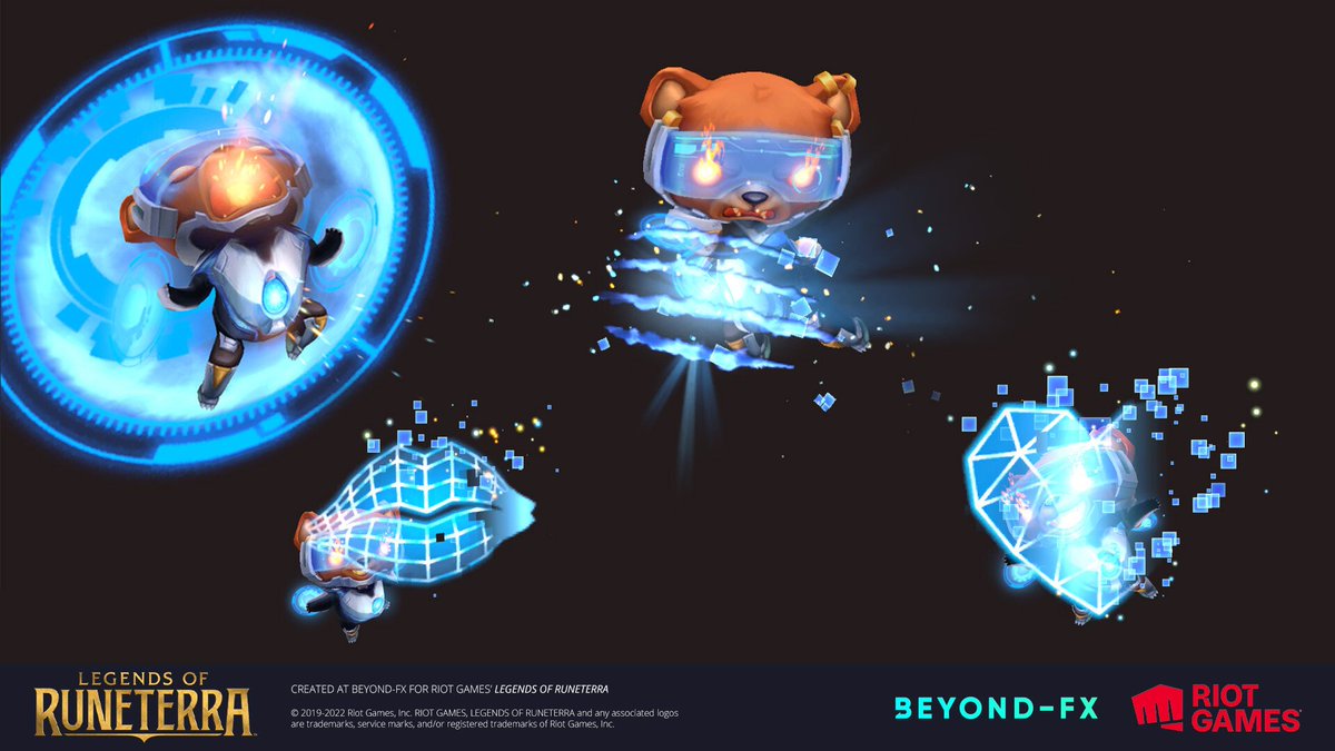 Jumaralo Hex on Twitter: "Pulsefire Chip VFX y Pulsefire Tibbers VFX - Legends of Runeterra by ...