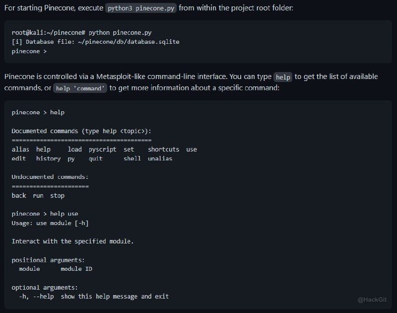 HackGit on Twitter: "pinecone WLAN networks auditing tool, suitable for red team usage. It is ...