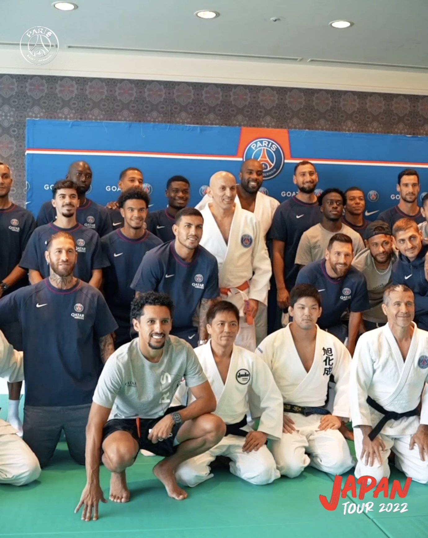 PSG Japan on Twitter: "🥋柔道家の @teddyriner、 @nomura60kg、@sono0203がパリジャンに柔道の入門を教えてくれました 🔴🔵 👋 @PSG ...