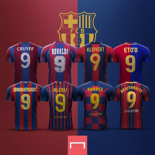 The number '9' shirt has been iconic at Barcelona. The next man to wear ...