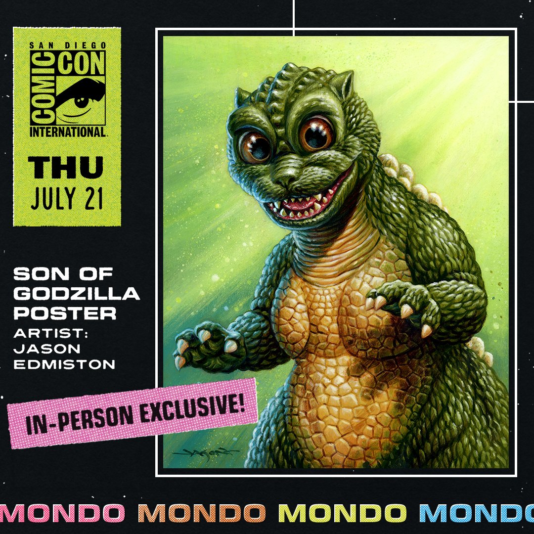 Godzilla Poster Comic Con