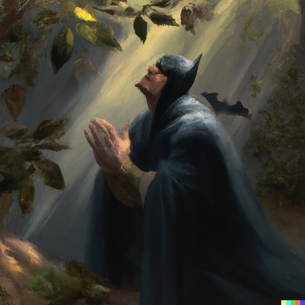 Cain And Abel Painting Arkham City