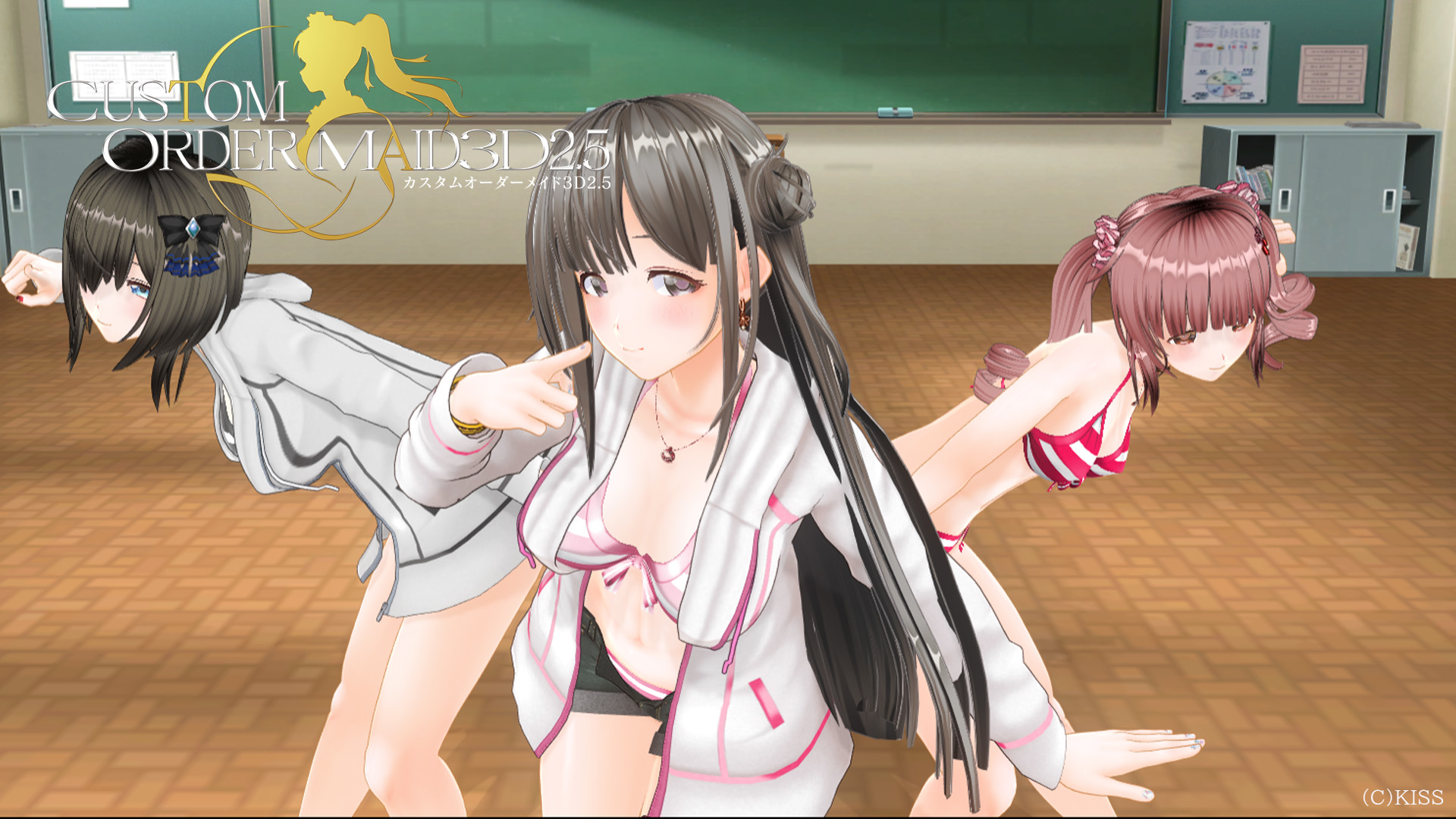 一ノ瀬＠COM3D2 on Twitter: "＃COM3D2 【COM3D2.5】アイキス3コラボ「Biooming Kiss!」水着Ver【カスタムオーダーメイド3D2.5】 https ...