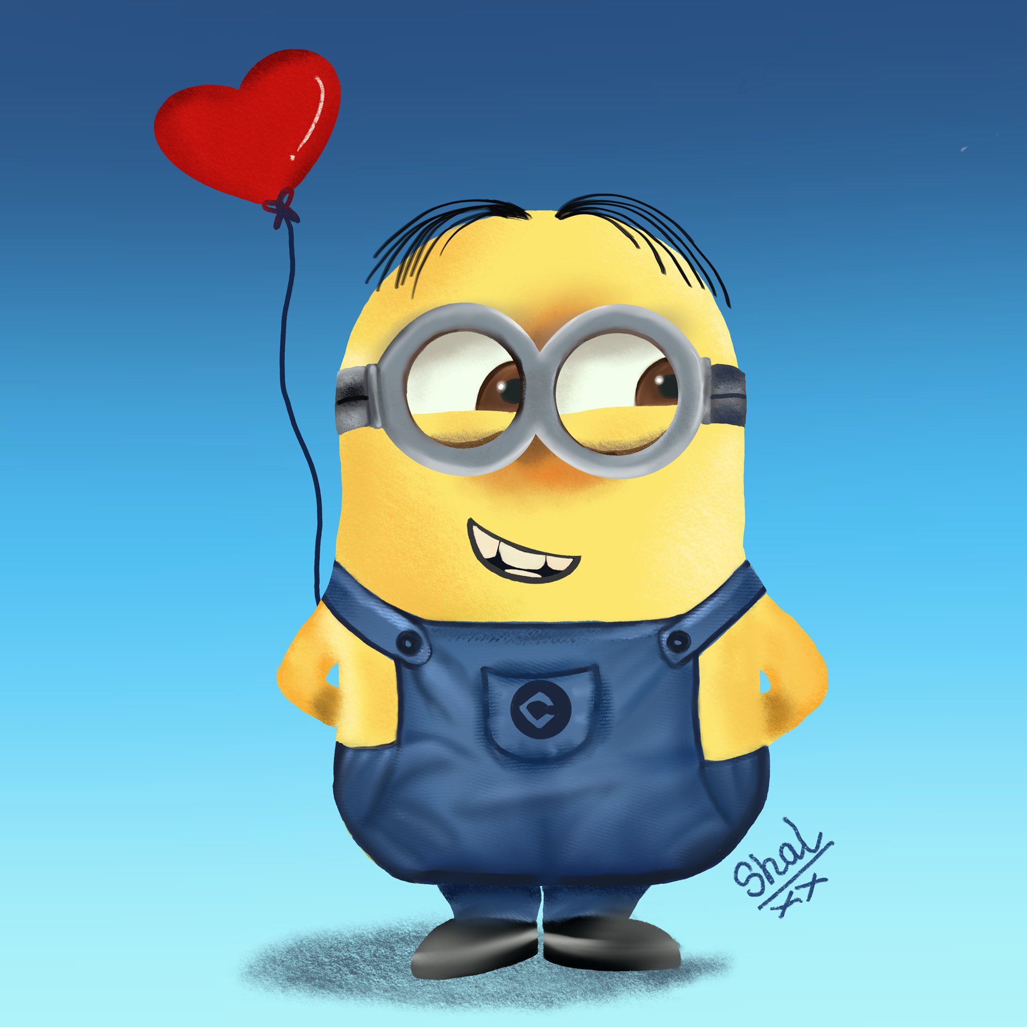 Minion Holding A Heart