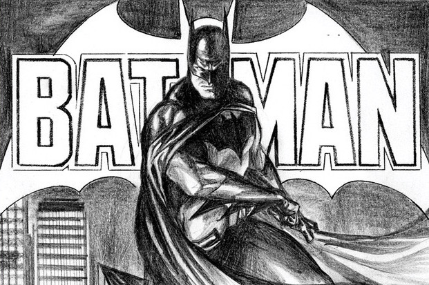 「Batman #125 - Last night we sold out of sketch covers, but w」Alex Rossの漫画