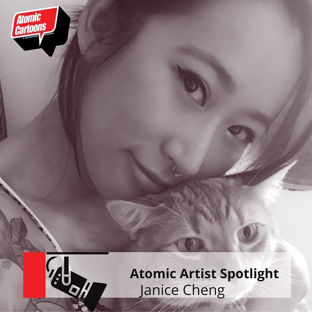 atomiccartoons on Twitter: "🚨 Atomic Artist Spotlight🚨 Janice Cheng is one of our 2D FX Artist ...