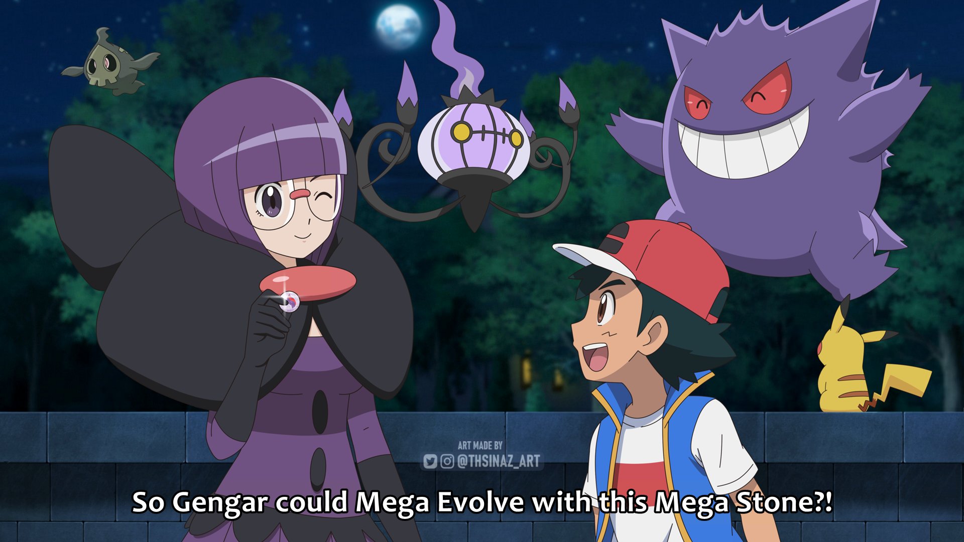 Thiago Sinaz 🍃 on Twitter: " A Conversation With An Elite 4 Member #anipoke #アニポケ https://t.co ...