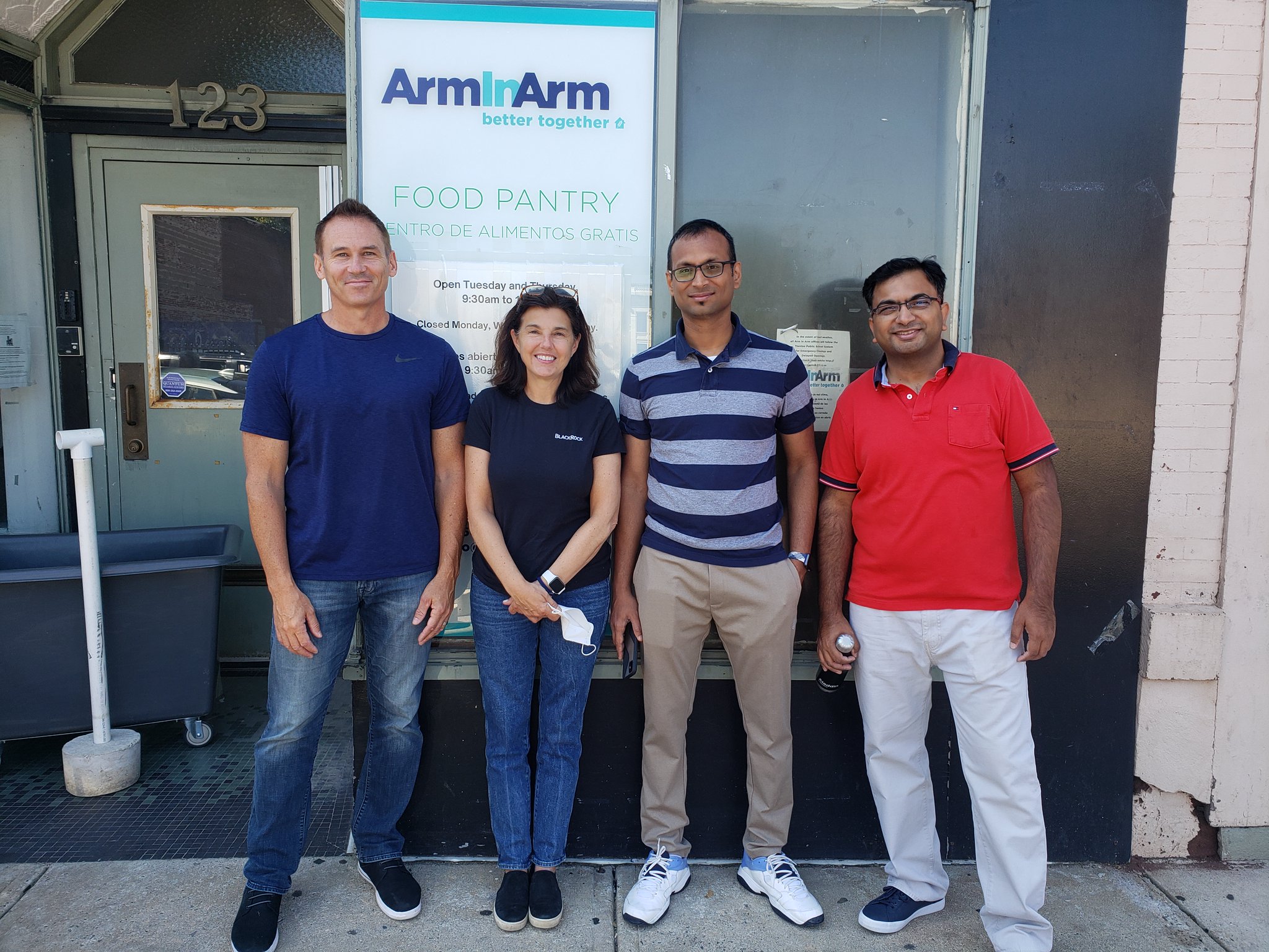 Arm in Arm helps people with food, housing and job support