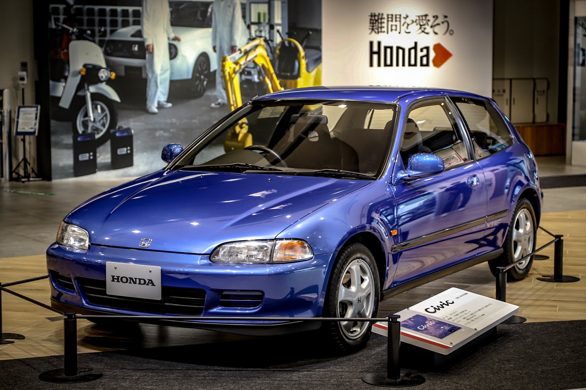 1988bmw520i on Twitter: "1993 ホンダ・シビック 3ドア ハッチバック SiR-II (EG6) スポーツ・シビックことEGシビック。 ボデーカラーはキャプディバ ...