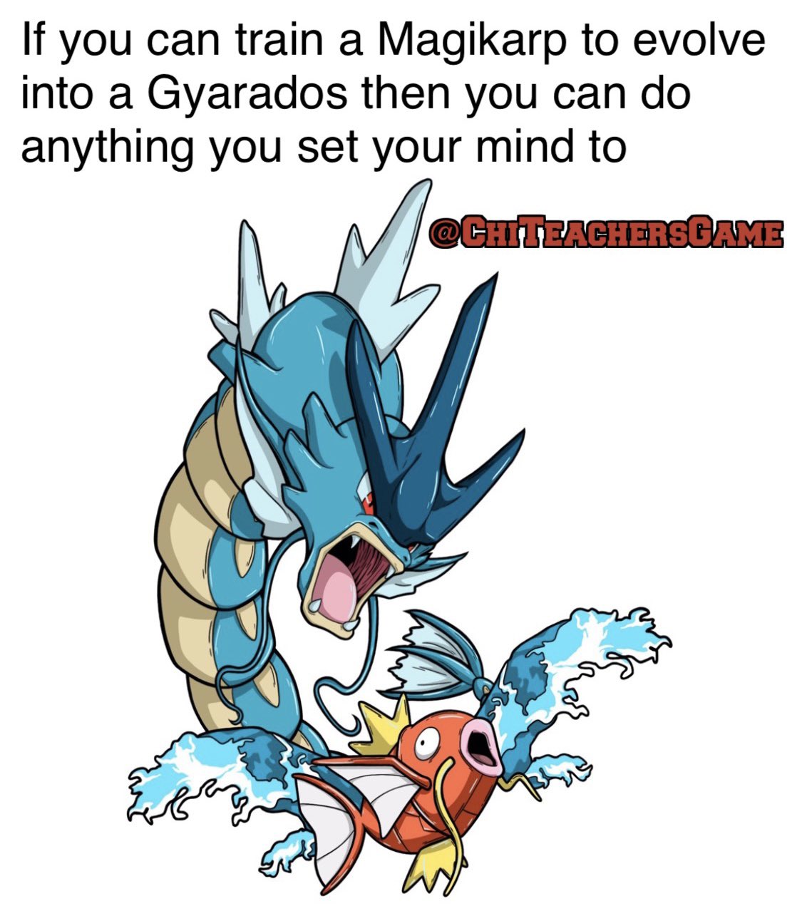 When I Evolve Magikarp Meme