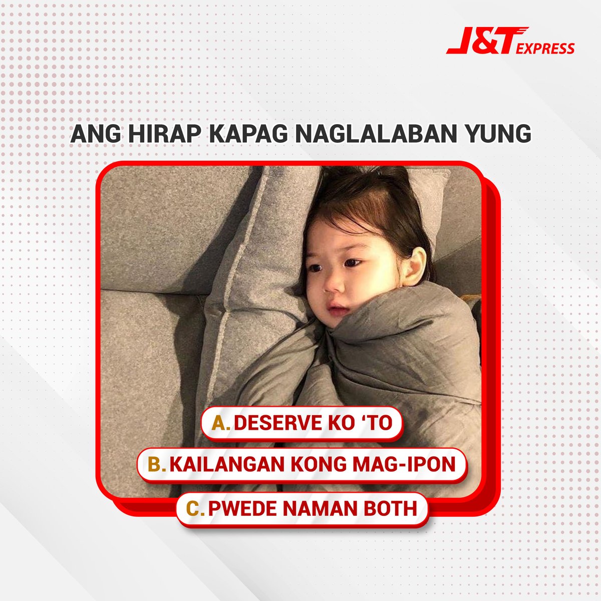 J&T Express Philippines on Twitter: "Ang hirap talaga magdecide 😅😂 #ExpressYourOnlineBusiness # ...