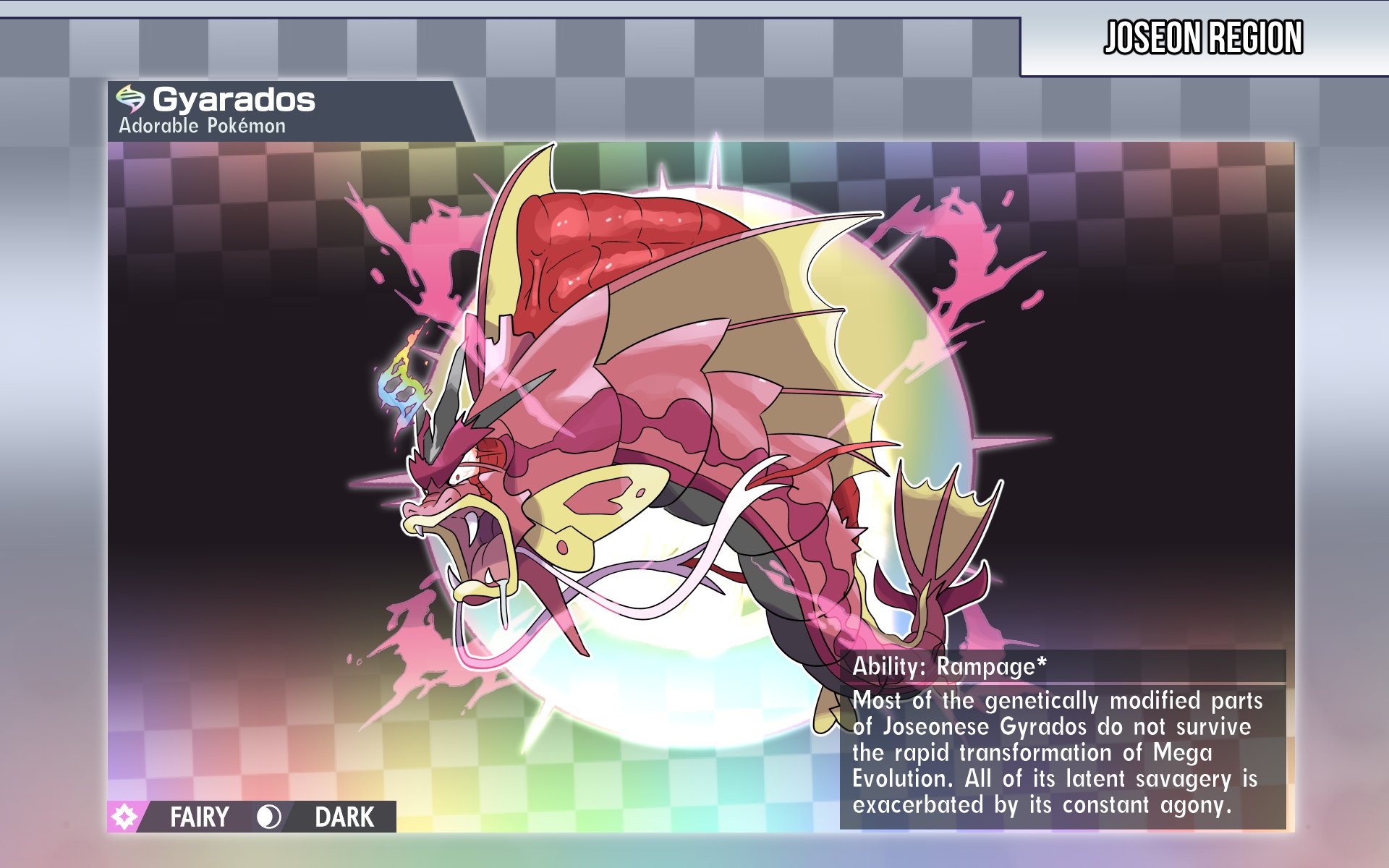 Gyarados Mega Evolution