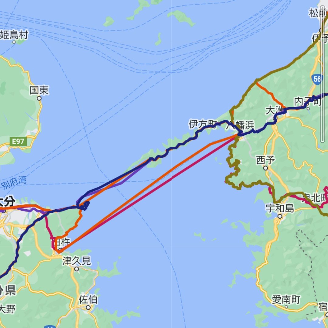 とーほん On Twitter 今夏の九州ツーリング、九州ー四国を国道九四フェリーで行くか宇和島運輸フェリーで行くか問題にぶち当たってる