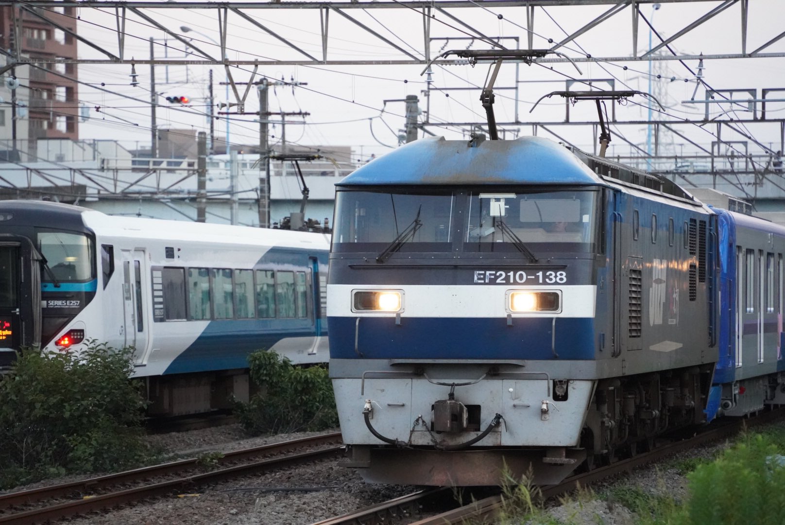 Masa Kudo on Twitter: "岡山EF210 EF210-138号機 東京メトロ半蔵門線18000系18108F甲種 8862レ メトロマンハチに甲種を撮りたいと思っていたので ...