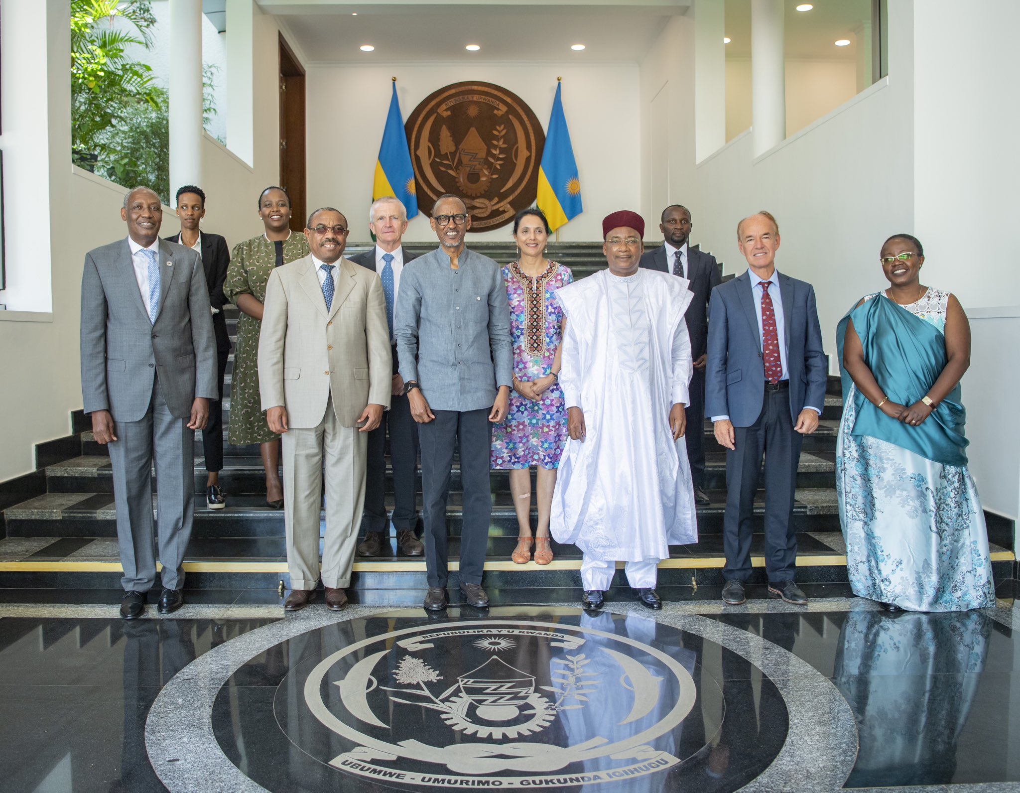 Presidency | Rwanda on Twitter: "President Kagame today received @IssoufouMhm, @HMDessalegn ...