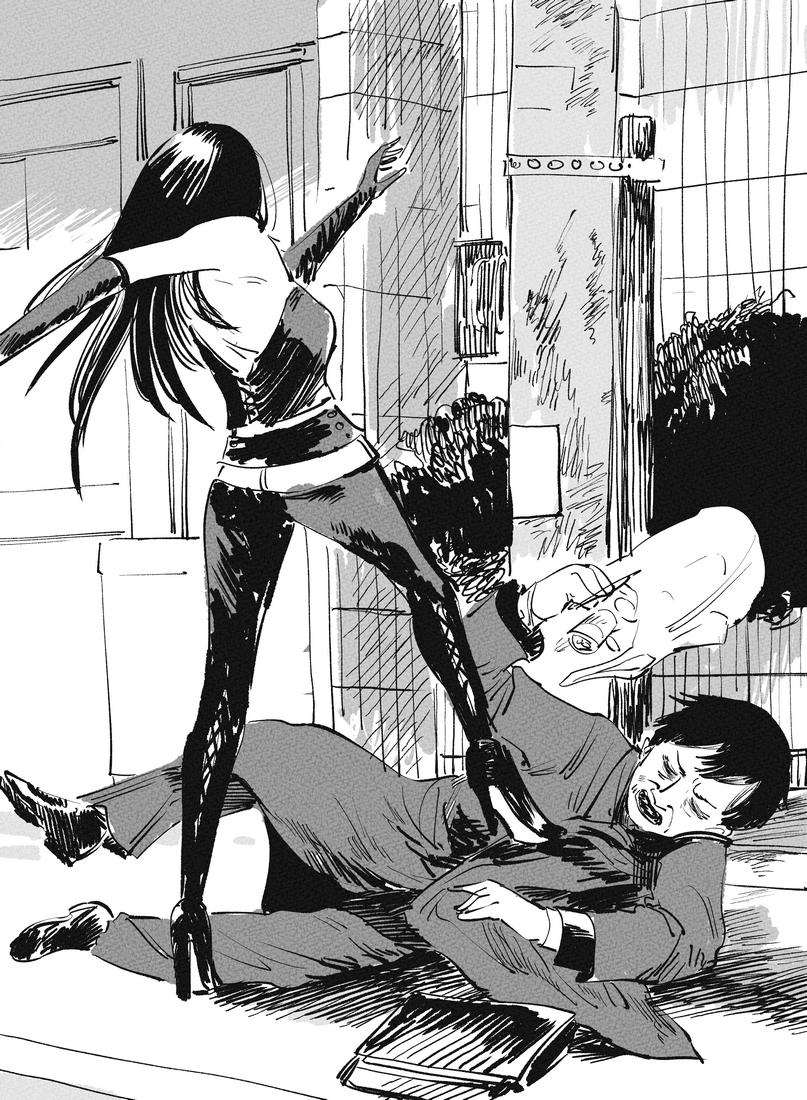 「Study #6 - Conflict 」monotone_ink | Commissions Open! ヾ(•ω•`)oの漫画