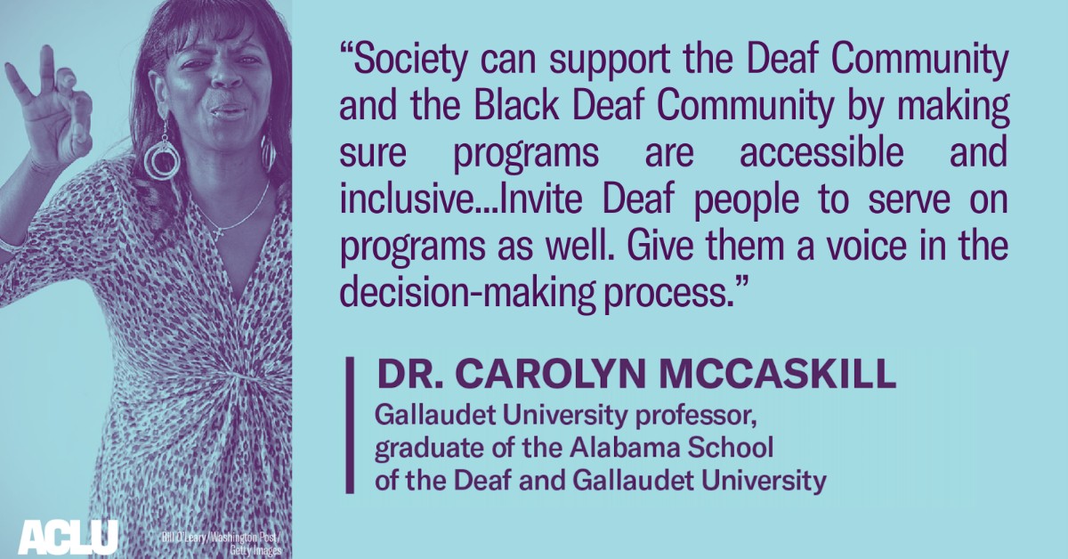 Quotes From Deaf People