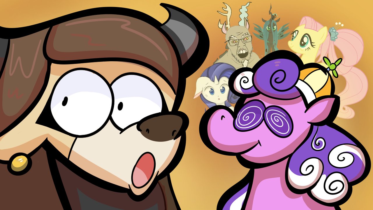 Mlp Discord And Fluttershy Bride Of Discord