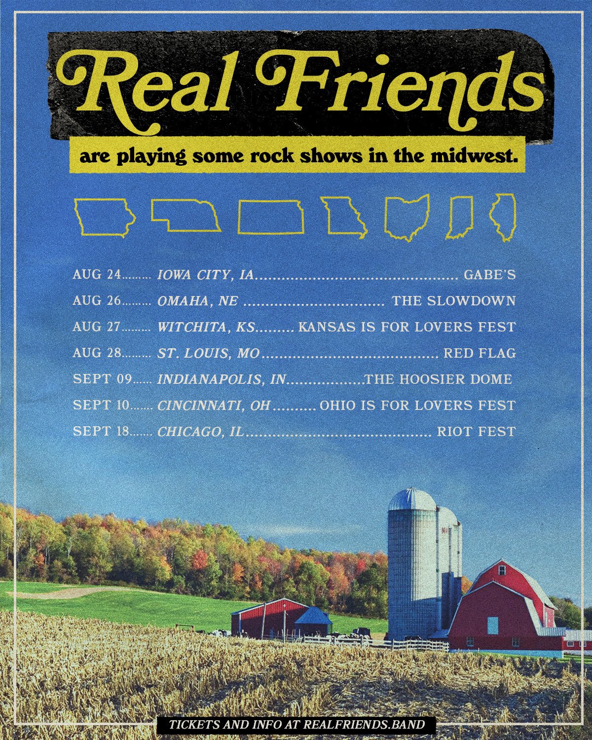 Real Friends Band Show