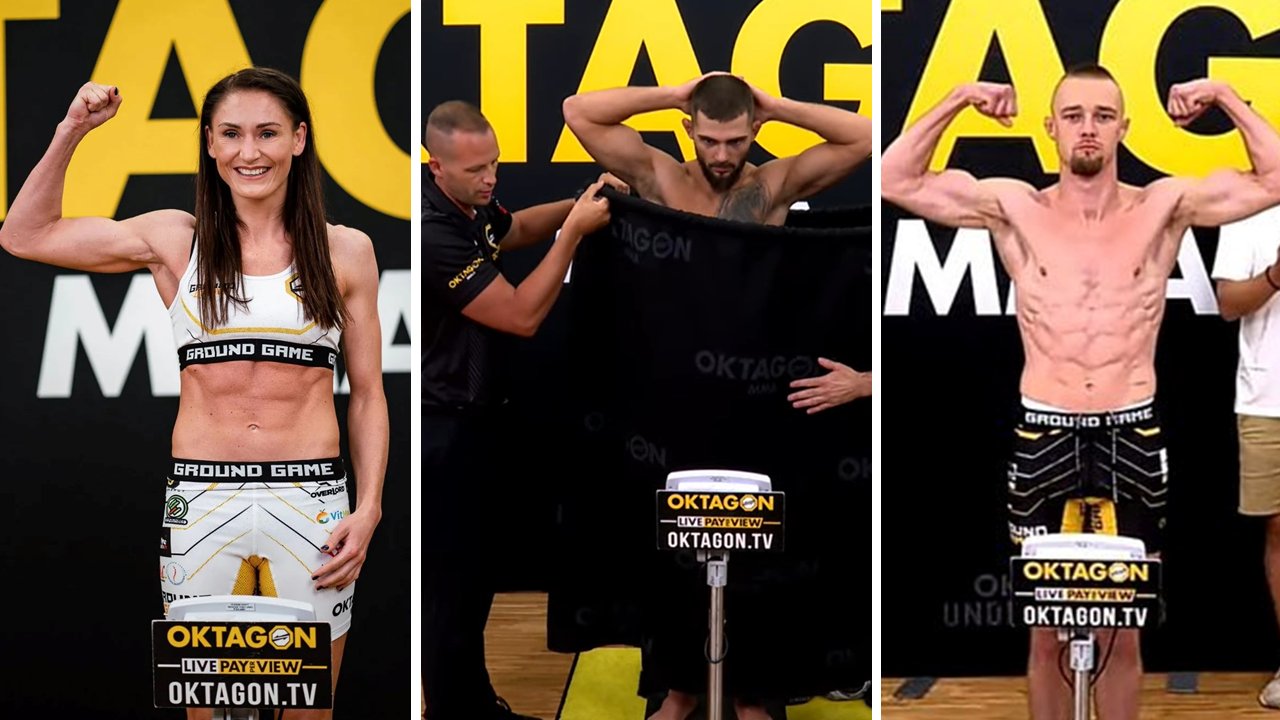 InTheCage.pl on Twitter: "OKTAGON 34 – wyniki ważenia. Legierski nie zrobił wagi, Gumienna i ...