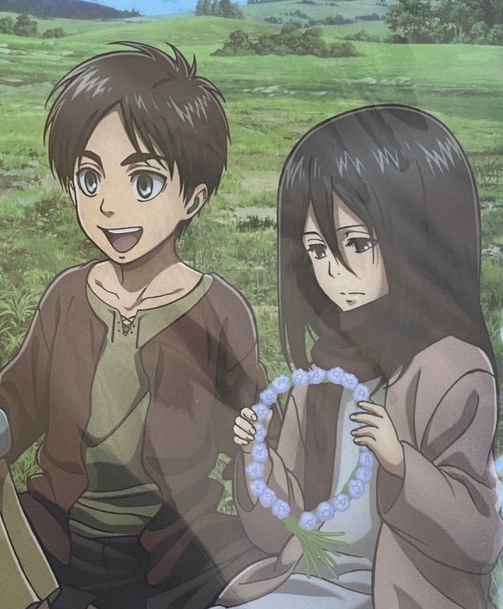 Attack On Titan Flower Crown Mikasa