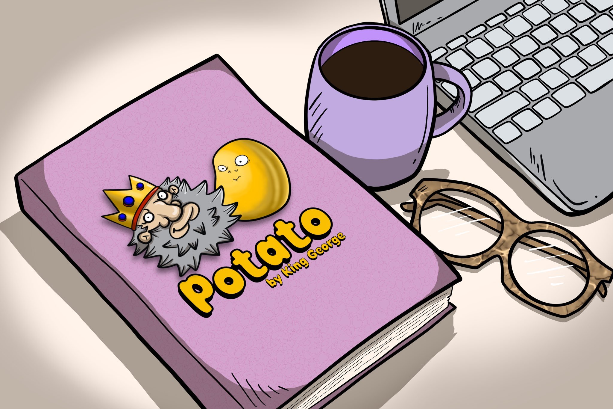 ALPHA BEES | 阿爾法蜜蜂 on Twitter: "ALPHA BEES 🐝 Potato by King George Potato🥔 🎉FREE MINT GIVEAWAY🎉 ...