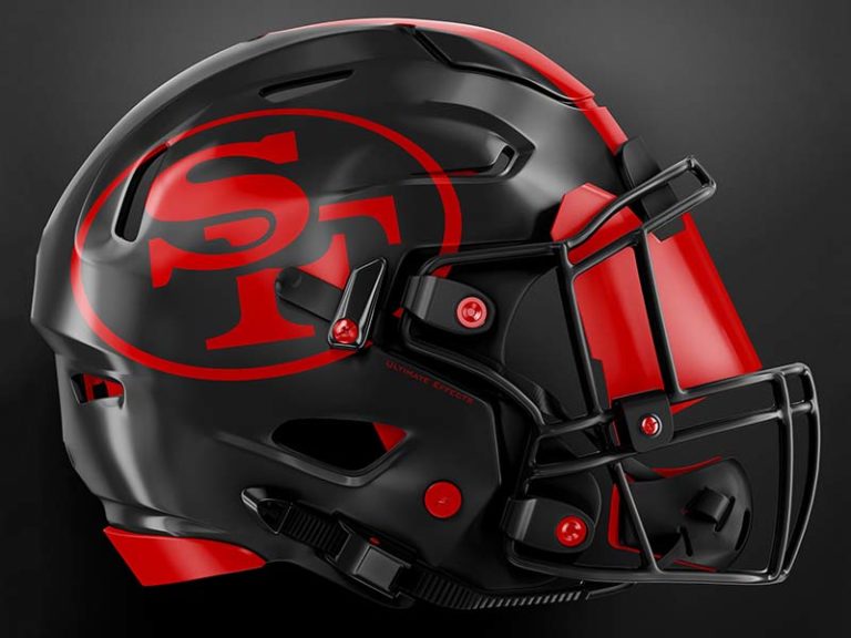 49ers Helmet 2022