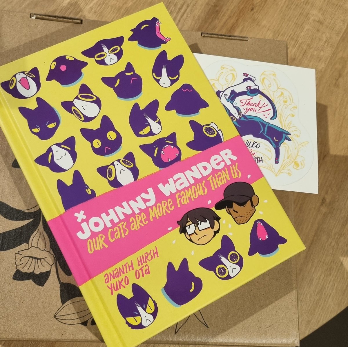 「I got my Johnny wander book!! and I now have TWO @aidosaur a」Herumonの漫画