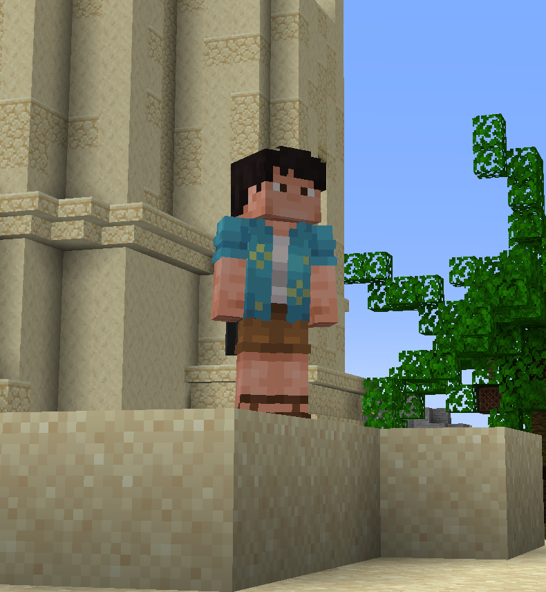 Minecraft Backpack Skin