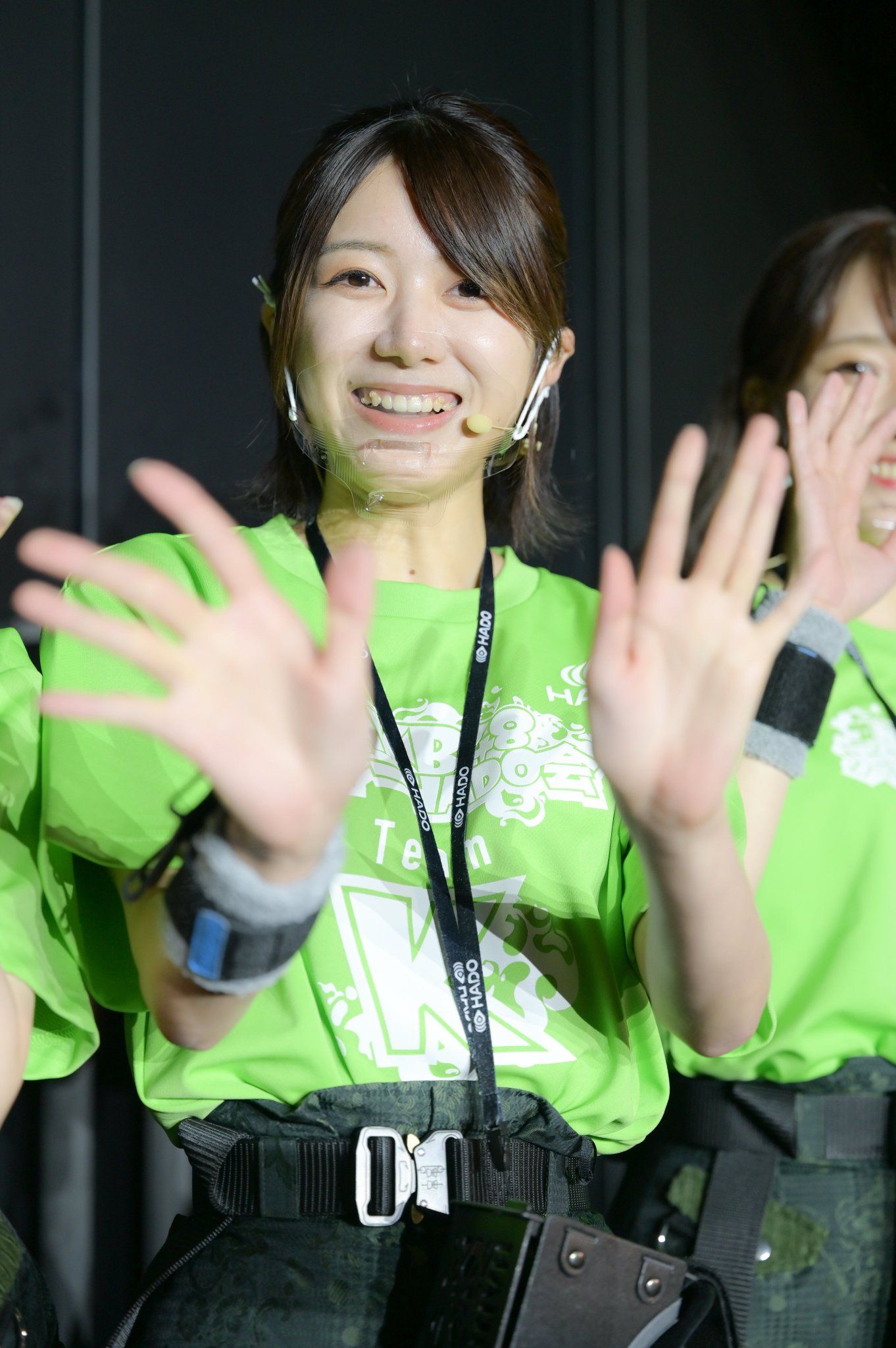 タカたか on Twitter: "2022.07.21 -HADO ARENA お台場店- AKB48天下一HADO会DAY3🔥 🍑🟢👋🏻 #大西桃香 #AKB48 #田口チームK # ...