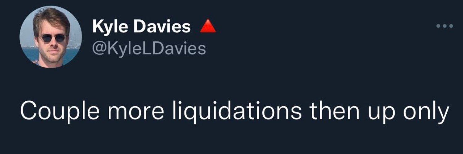 Taiki Maeda on Twitter: "Every day I pray to Kyle Davies to manifest the supercycle https://t.co ...